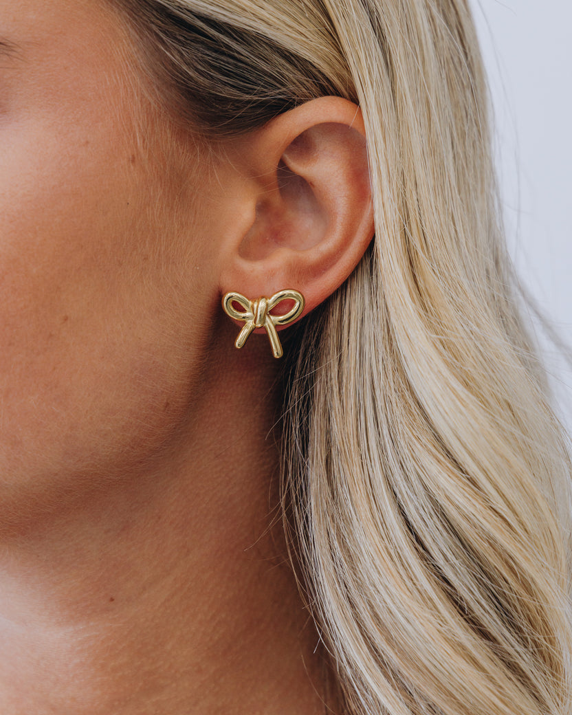 Alice Bow Earrings – City and Stars